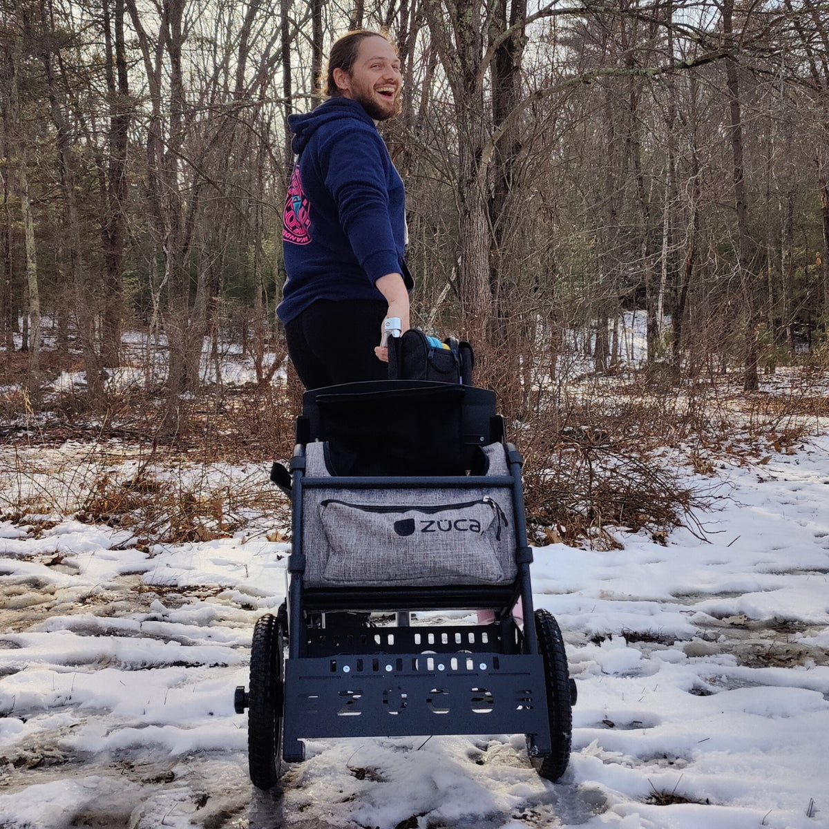 Transit Disc Golf Cart Black | Shop ZÜCA Bags